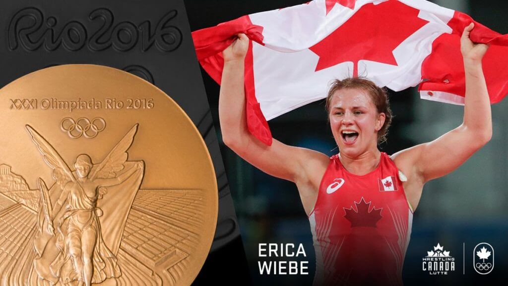 Erica Wiebe Wins Olympic Gold in Wrestling for Canada - Wrestling ...