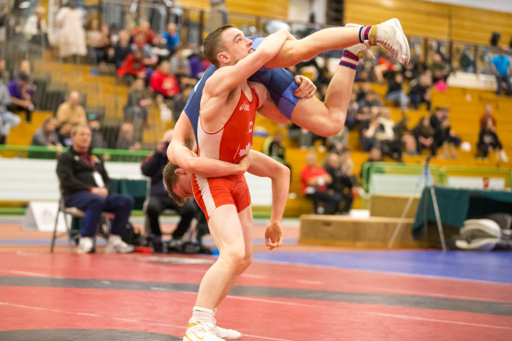 Brayden Todd v Garette Saunders - Wrestling Canada - Wrestling Canada